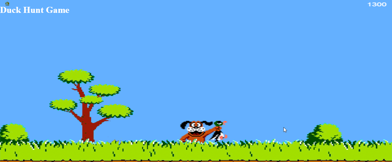 Duck Hunt Game In Javascript Free Source Code Sourcecodester 5152